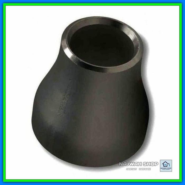 Jual Reducer Concentric 4 x 2.5" Sambungan Pipa SCH 40 Las Besi ...