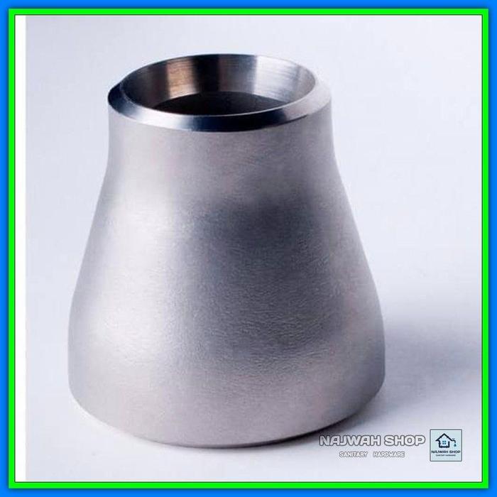 Jual Reducer Concentric 2.5 x 2" Sambungan Pipa SCH 20 Las Stainless SS ...