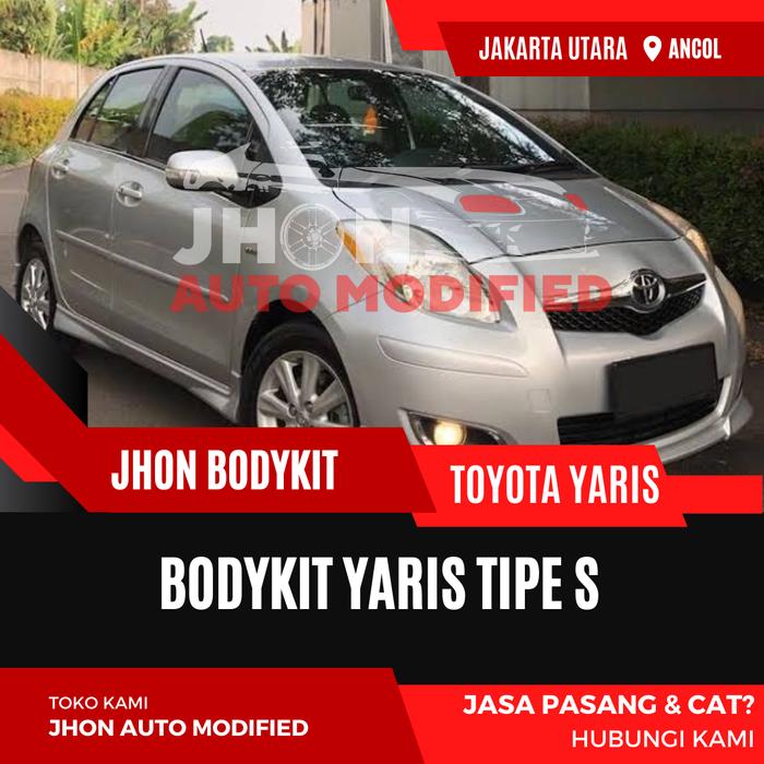 Jual BODYKIT YARIS TIPE S 2009 2010 2011 BODY KIT YARIS TYPE S DEPAN ...