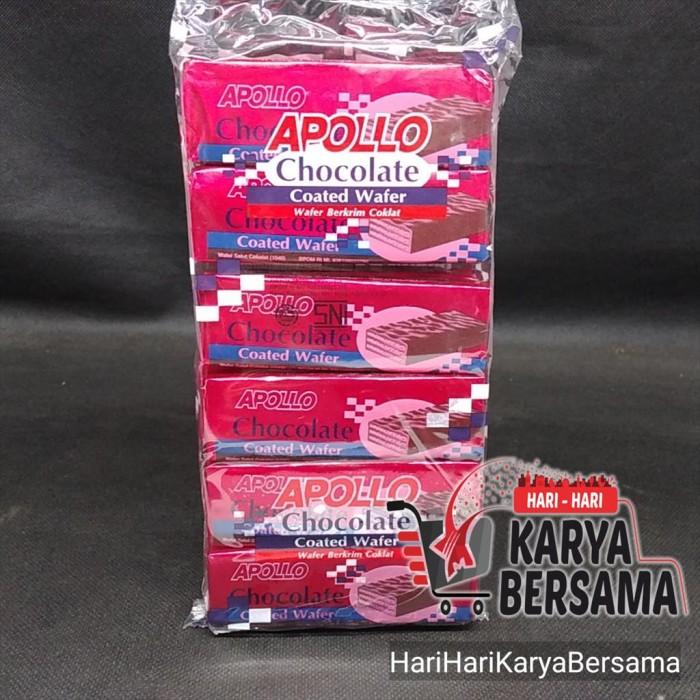Jual APOLLO CHOCOLATE COATED WAFER PACK 12'S X 12GR - Kota Medan ...