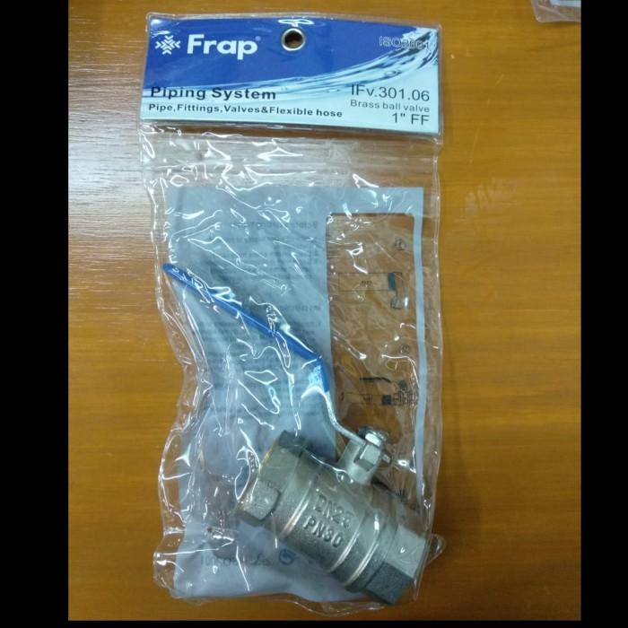 Jual Ball Valve Brass Mrek FRAP ukuran 1 inch type IFv.301.06 - Kota ...