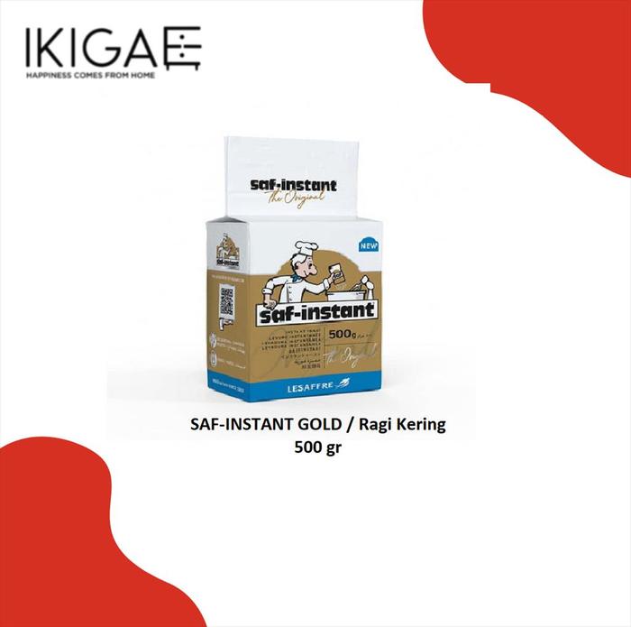 Jual SAF INSTANT GOLD / Ragi Instan / Instant Dry Yeast 500 gr - Kota ...
