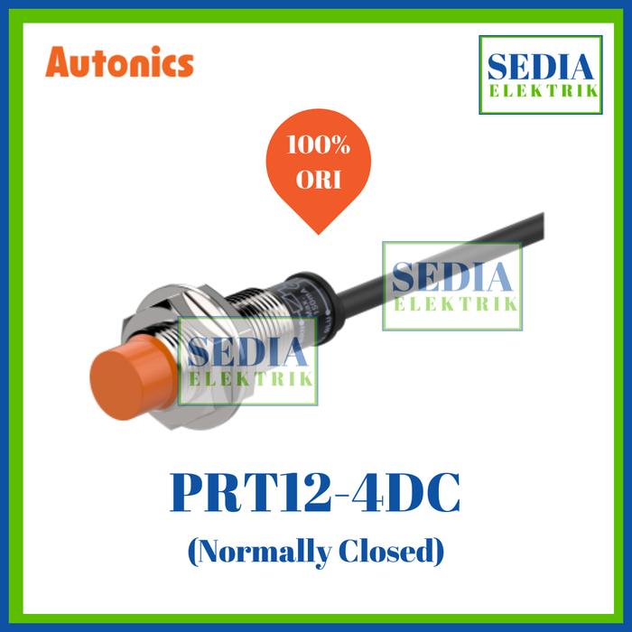 Jual Autonics PRT12-4DC PRT12 4DC PRT124DC Proximity Sensor Metal ...