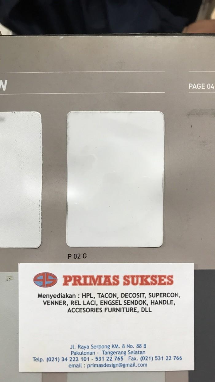 Jual Taco Sheet P 02 G Putih Kilap / Huben Sheet / Deco Sheet / Pvc ...