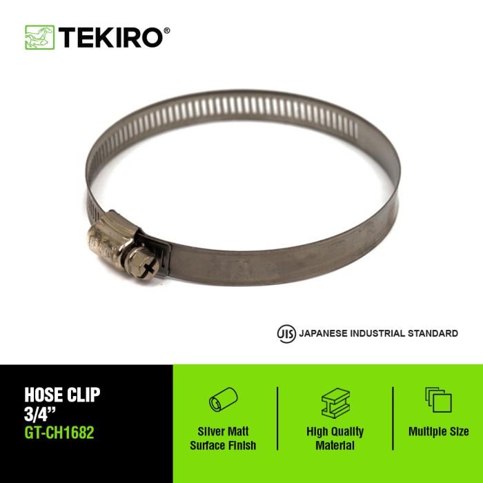 Jual TEKIRO KLEM SELANG 3/4" / HOSE CLAMP / TOOLS / PERKAKAS - Kota ...