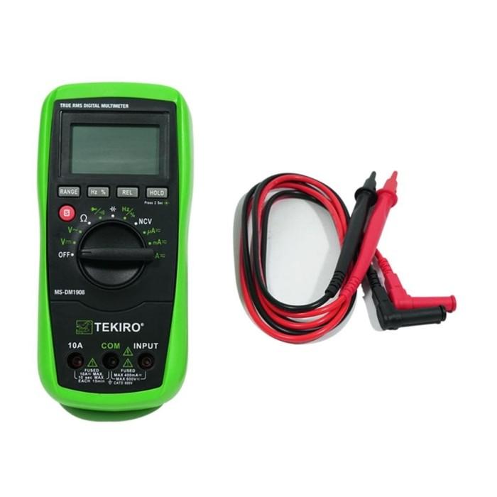 Jual TEKIRO DIGITAL MULTIMETER TRUE RMS / MULTITESTER DIGITAL - Kota ...
