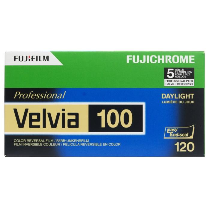 Jual Fujifilm Fujichrome Velvia 100 120mm Iso 100 36exp Color Reversal ...