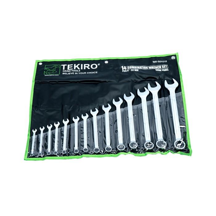 Jual TEKIRO KUNCI RING PAS SET (8 - 32 MM) 14 PCS SUNK PANEL/KUNCI RINGPAS - Kota Tangerang ...