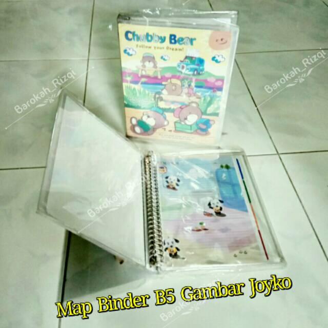 Jual MAP BINDER FILE JOYKO B5 MOTIF GAMBAR KARTUN BINDER KERTAS B5 ...
