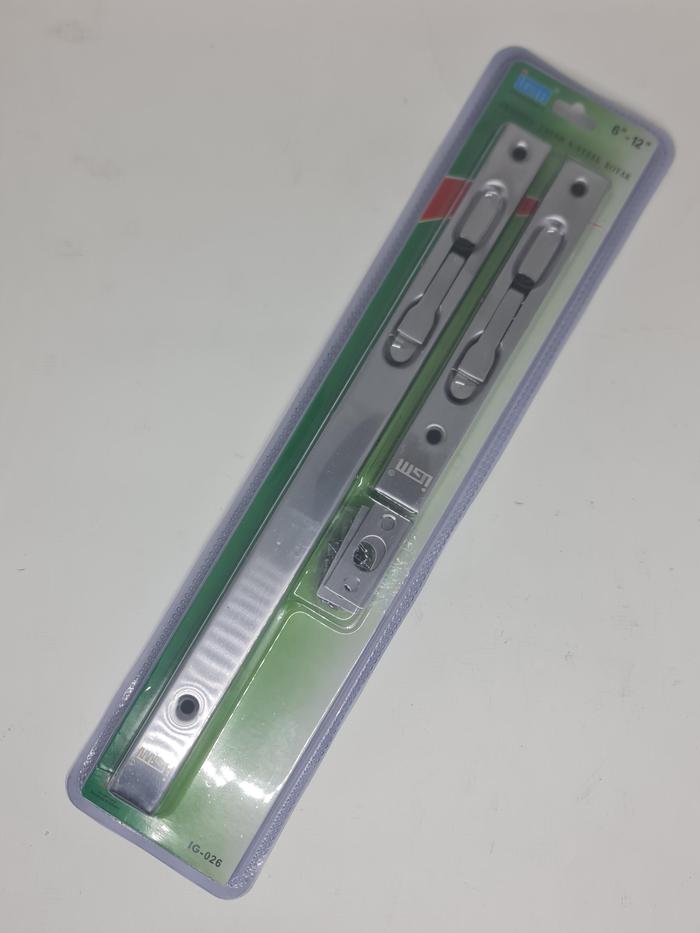 Jual (1 SET) Grendel Tanam Flush Bolt Stainless Steel IGM 12 Inch IG-026 - Kota Surabaya ...