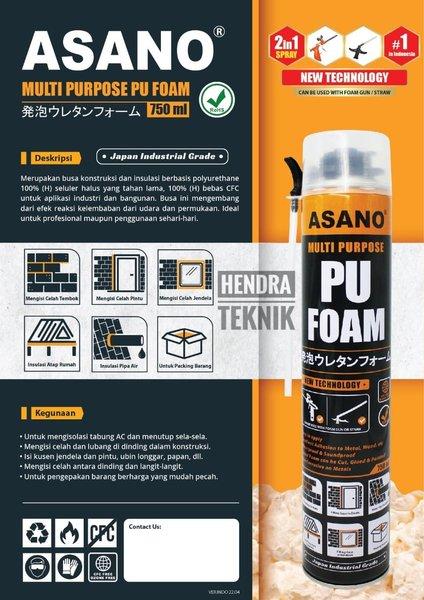 Jual PU FOAM SEMPROTAN BUSA PEREDAM PANAS PEREDAM SUARA PU SEALENT FOAM ...