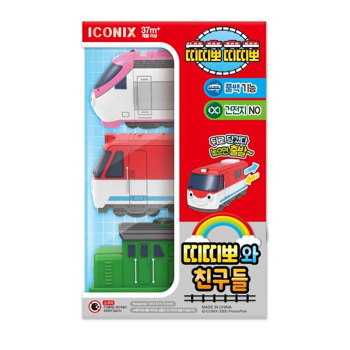 Jual Titipo TPT117005 Titipo and Friend Pullback Titipo Genie Diesel ...
