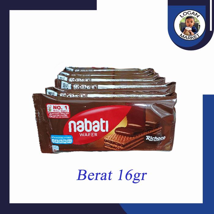 Jual Nabati Wafer Renceng 10 Pcs All Variant Keju Coklat Pink Lava ...