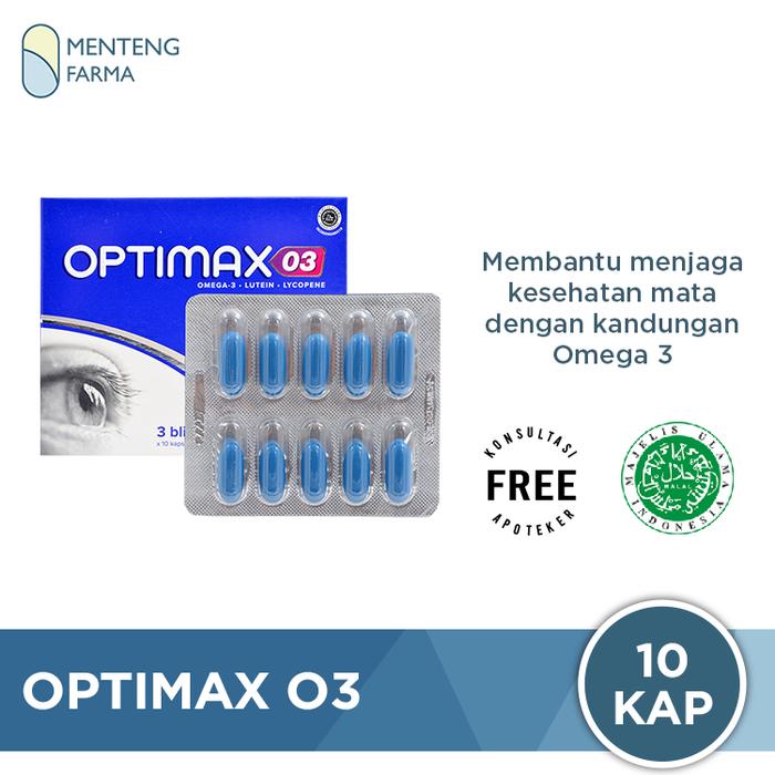 Jual Optimax O3 10 Kapsul - Vitamin dan Suplemen Kesehatan Mata ...