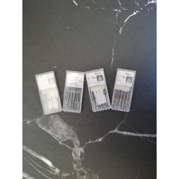 Jual Dental Endodontik endo files U-Files MANI k h file reamers lentulo ...