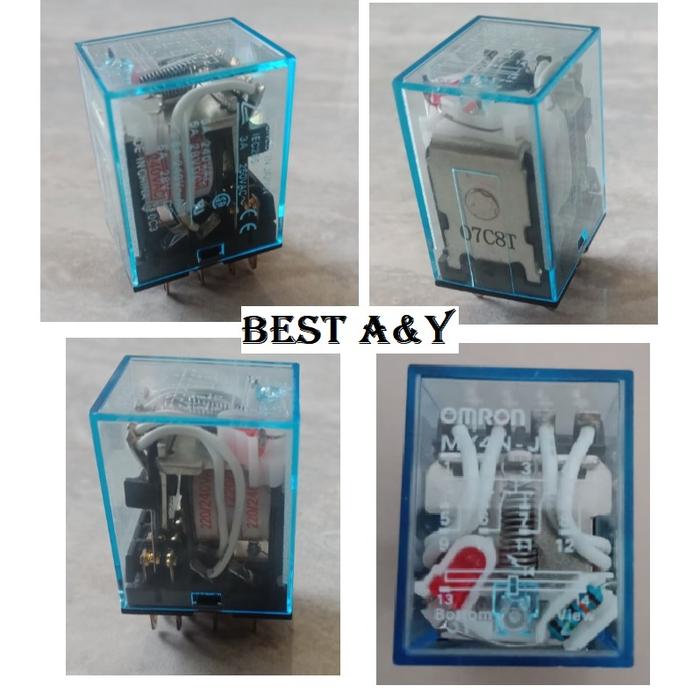 Jual Terapik Relay Omron Relay 14pin MY4N J MY4N-J 220v - Kota Surabaya ...