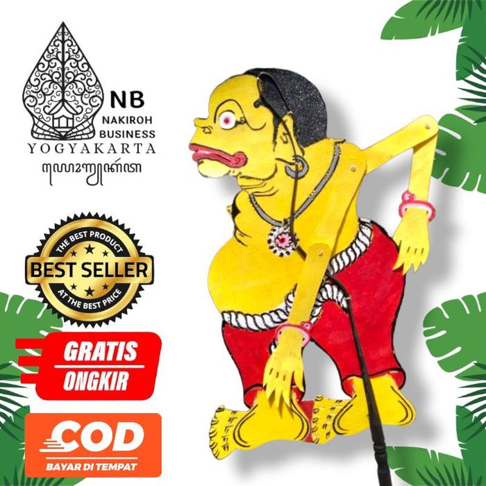 Jual Wayang Kulit Sapi Asli Bagong Kolor Ki Seno Ukuran 30cm Mainan ...