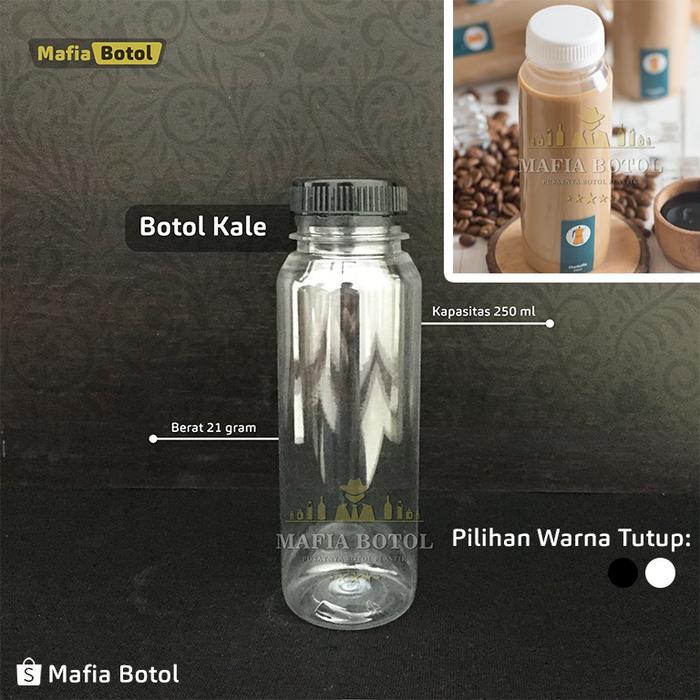 Jual Botol Plastik kale tebal Minum Minuman Almond Kopi Susu Jus Boba ...