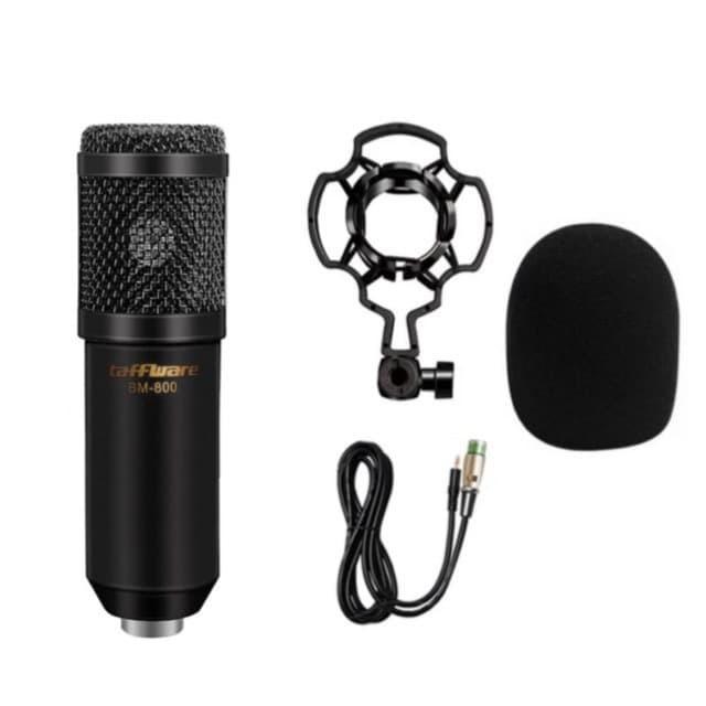 Jual TAFFWARE BM800 / BM 800 PRO MIC CONDENSER - MIKROFON KONDENSER ...