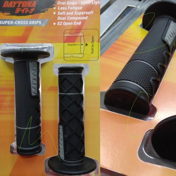 Jual Grip Daytona original Handfat stang Handgrip hanfat grips hand pad ...
