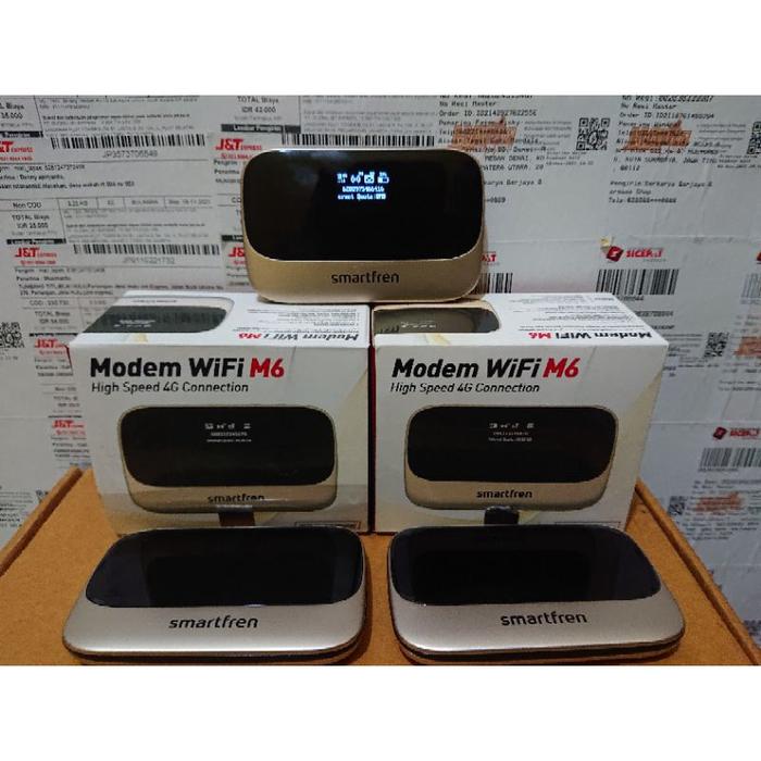 Jual Ready Kak Modem Mifi Smartfren M6 Kusus Kartu Smarfren 4G LTE ...