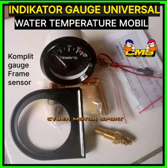 Jual water temperature mobil universal. gauge water temp . indikator ...