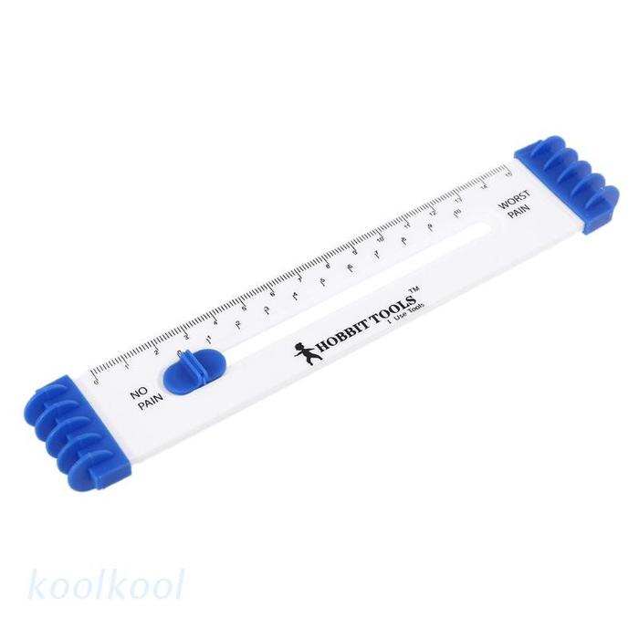 Jual kool Pain Ruler Pain Ache Scale VAS Testing Record Scale Ruler ...