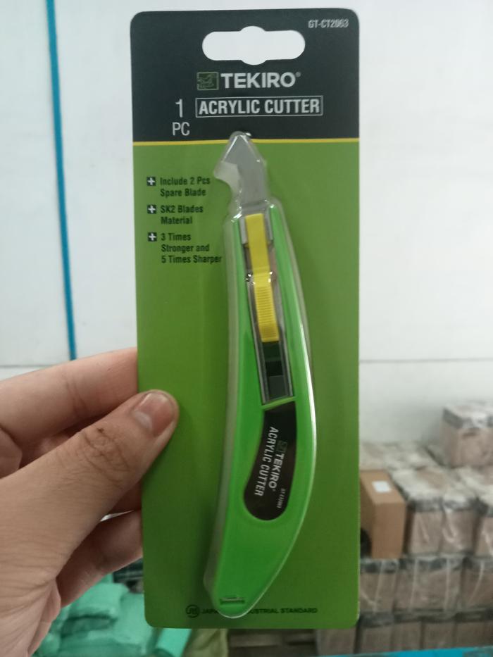 Jual Pisau Cutter Acrilic Tekiro / Alat Potong Mika Akrilik / Piso ...