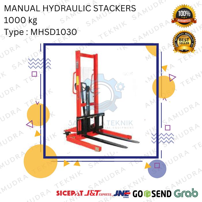 Jual Hand Stacker Lift Kapasitas 1 Ton 1000 kg Manual MHSD1030 ...