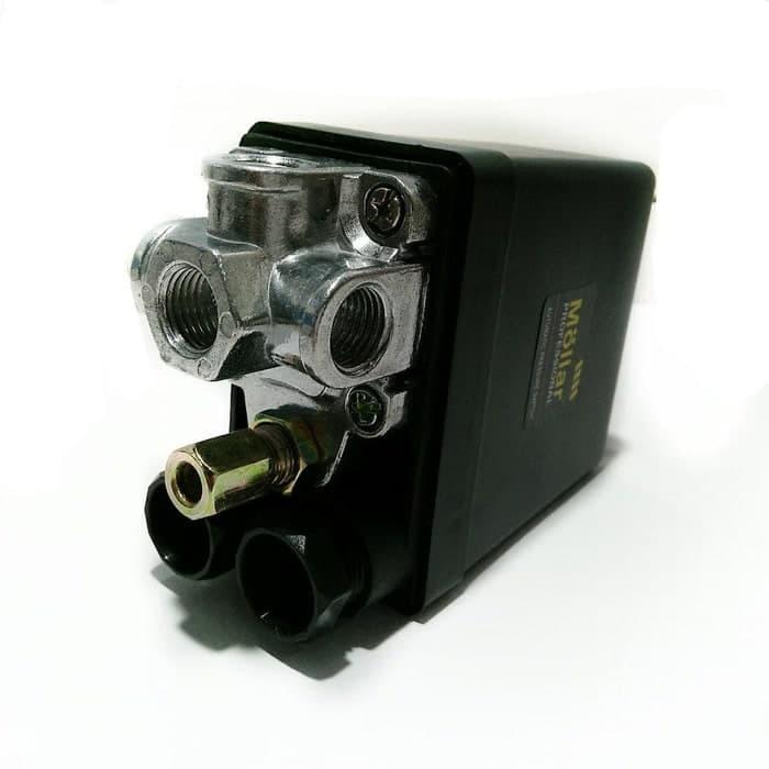 Jual Automatic Pressure Switch 4 Lubang 3 Cabang Otomatis Angin ...