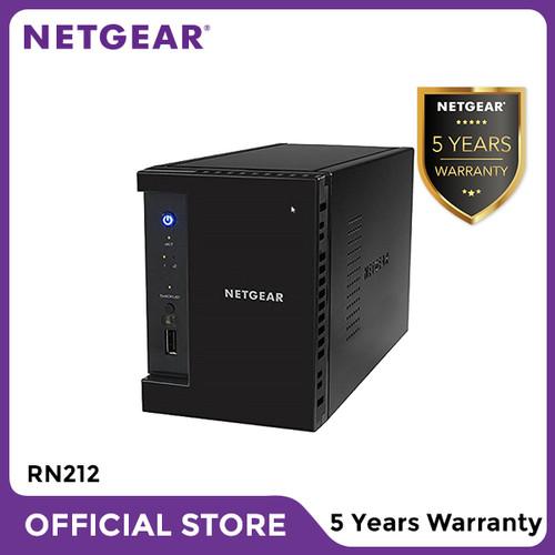 Jual Netgear RN212 NAS Network Storage Desktop 2 Bay Server Backup N ...