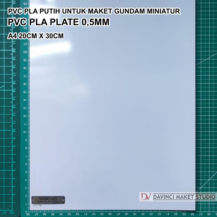 Jual PVC PLA PLATE - Lembar Plat Pvc Bahan Maket Miniatur Diorama ...