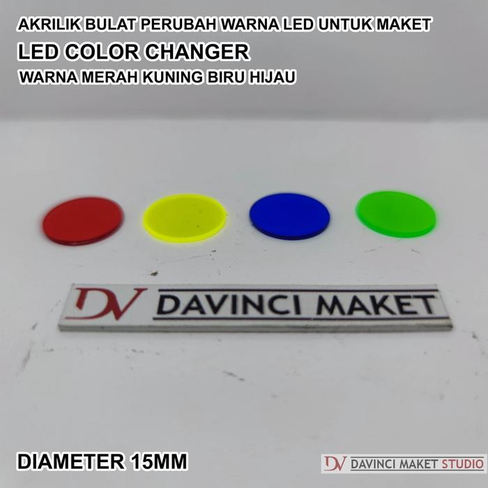 Jual Akrilik Mika Perubah Warna Led Maket Miniatur Diorama - Led Light ...
