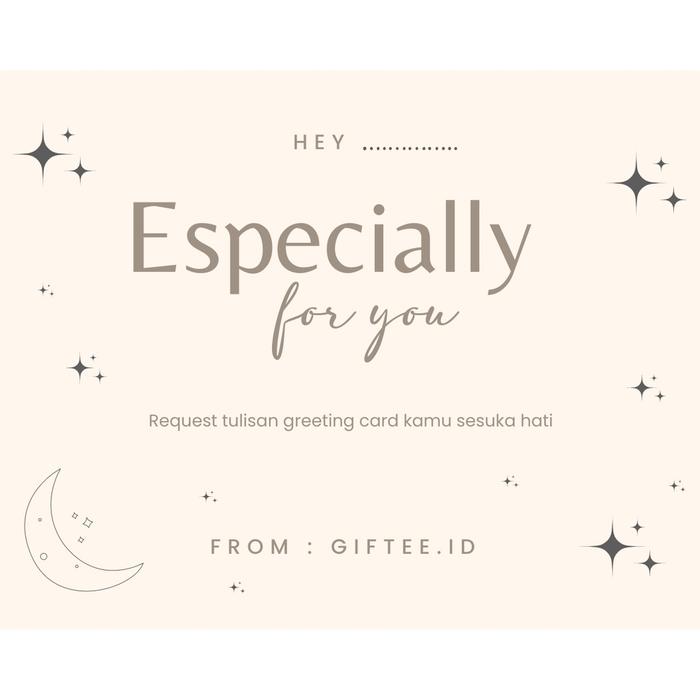 Jual GREETING CARD CUSTOM KARTU UCAPAN UKURAN 11X8 CARD ULANG TAHUN ...