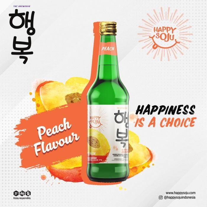 Jual Happy Soju Peach - Jakarta Pusat - Happy Soju Official | Tokopedia