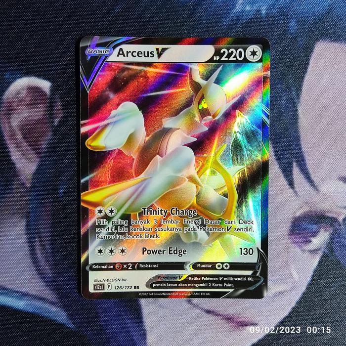 Jual pokemon (ID) arceus v - S12a 126/172 - RR - Jakarta Barat - Toko 171 | Tokopedia