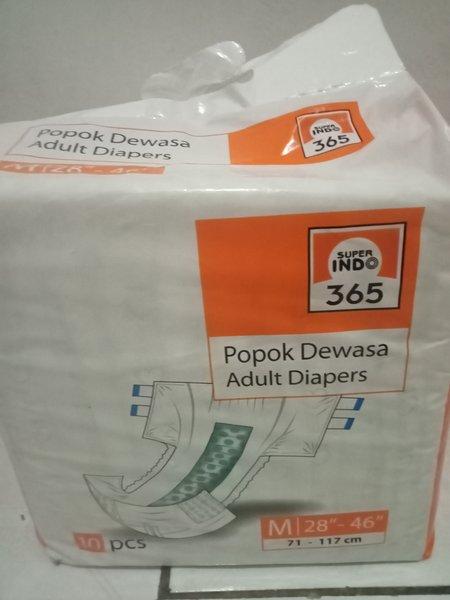 Jual pampers dewasa super indo ukuran M 10 - Kota Surabaya ...