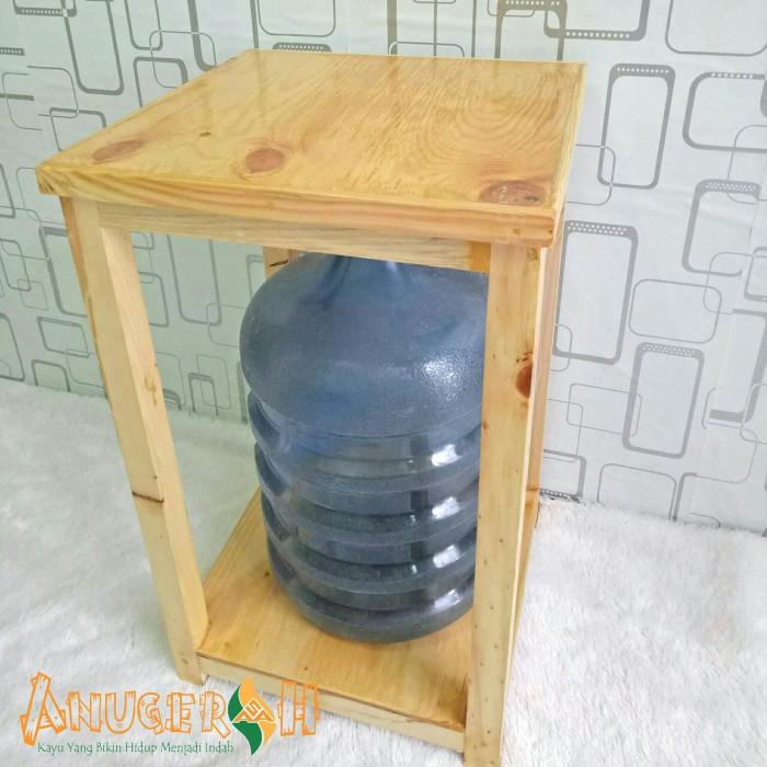 Jual Meja dispenser galon air minum meja kayu jati belanda serbaguna ...