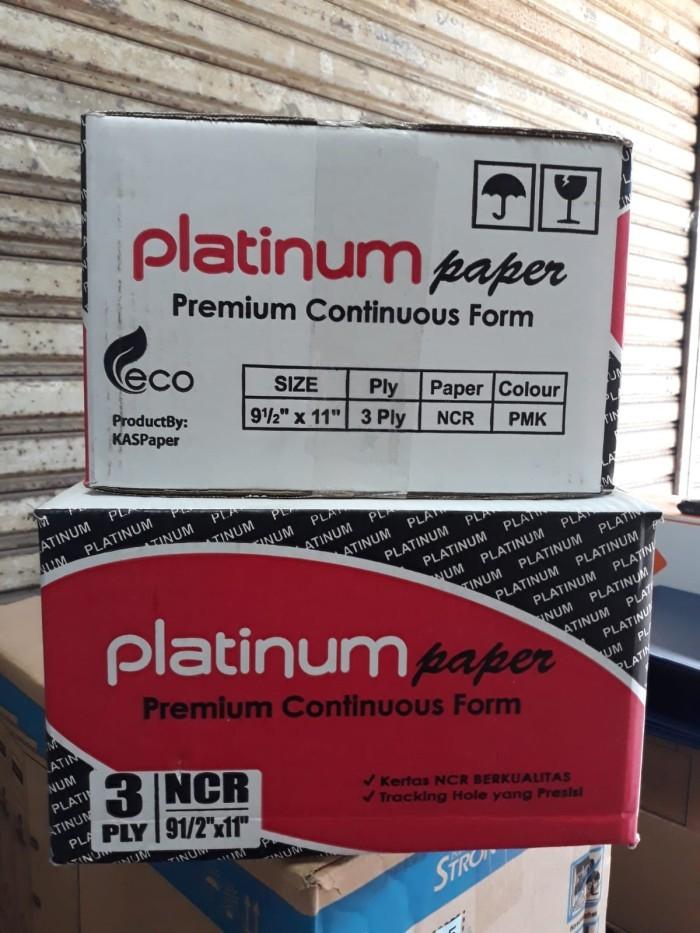 Jual Continuous Form Ukuran 9,5 Inch x 11 Inch, 3 Ply NCR Merk Platinum ...