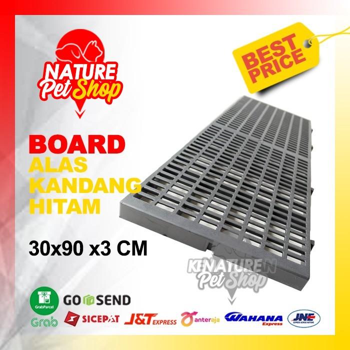 Jual [TERBARU] Palet Plastik ALAS KANDANG 30 x 90 CM HITAM BLACK TEBAL 3 CM - Kota Surabaya ...