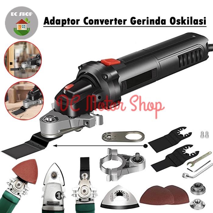 Jual Adaptor Gerinda Angle Grinder Mesin Alat Potong Serbaguna Oskilasi ...