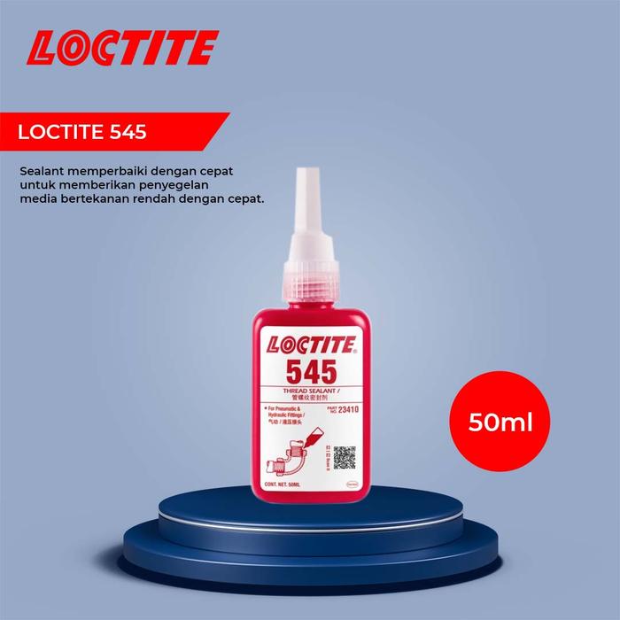 Jual LOCTITE 545 THREAD SEALANT - LEM PIPA 50ML EN/JP/CH - Kota ...