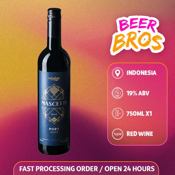 Jual Sababay Mascetti Sweet Port Style - Jakarta Barat - BEER BROS ...