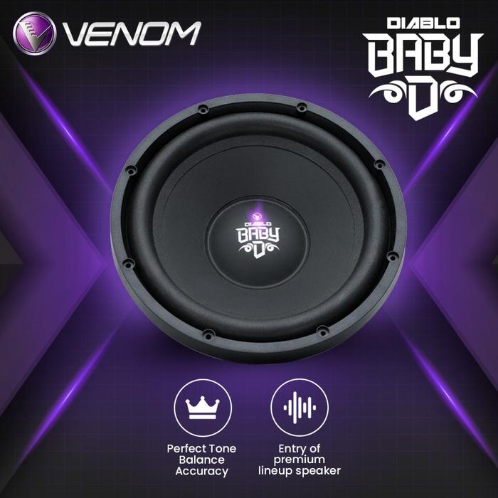 Jual Subwoofer Diablo Series VX 12BD - Sub Woofer Venom Baby Diablo VX ...