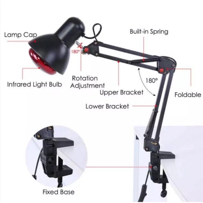 Jual fisioterapi sinar lampu infrared infra merah alat terapi kesehatan ...