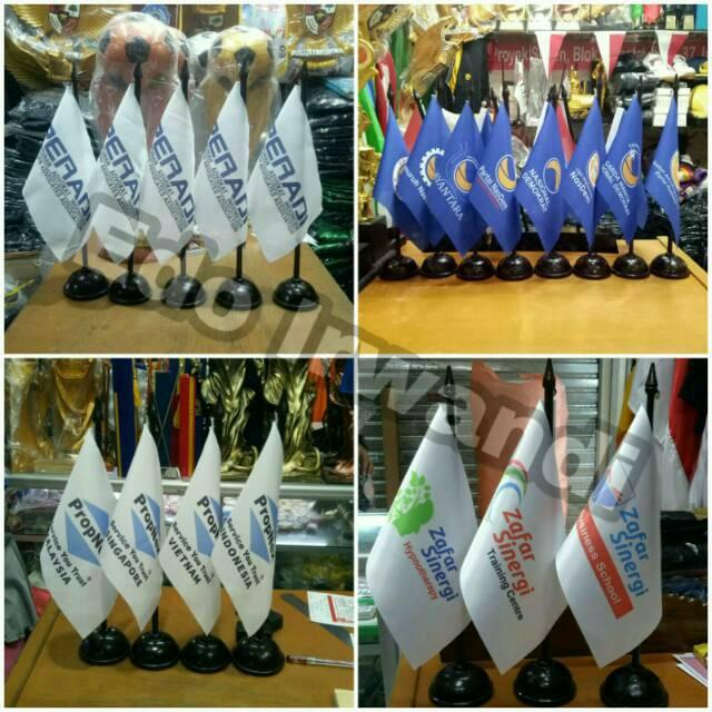 Jual Tiang Bendera Meja Kayu Dan Bendera Meja Logo Bendera Meja Costume ...