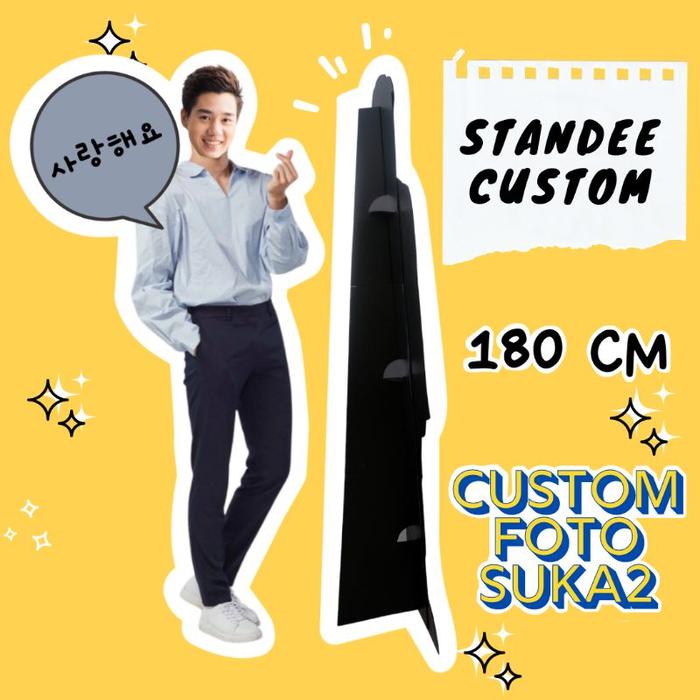 Jual ALY068- Standee Figure Real Size Custom Human Stande Standing ...