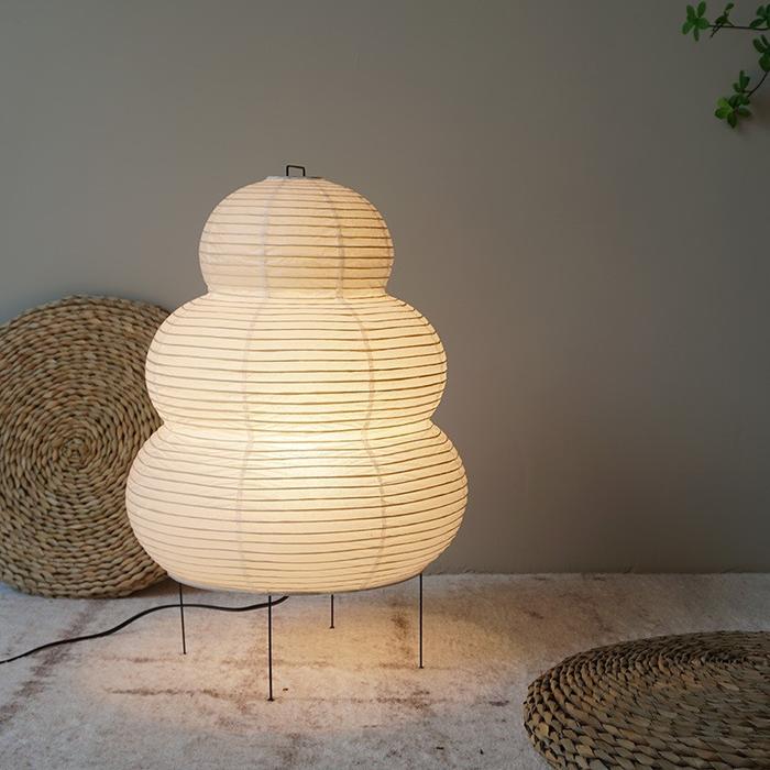 Jual SWA Japanese Design Akari Noguchi Yong Table Lamp White Rice ...