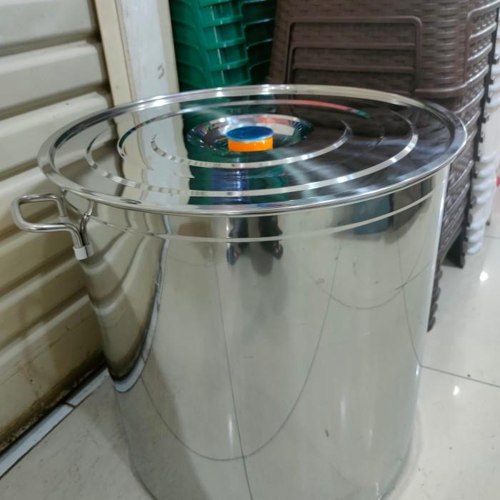 Jual PANCI | STOCK POT BESAR STAINLESS STEEL TEBAL NO.50 CM - Jakarta ...