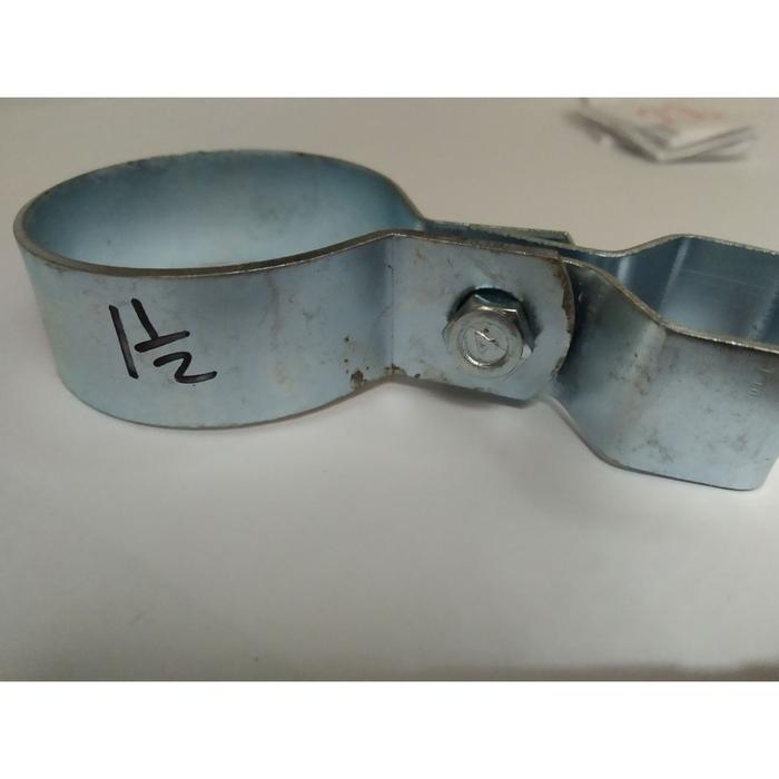 Jual KLEM GANTUNG BESI 1 1/2 INCH BESI POLOS HOLDER CLAMP PENGENCANG ...